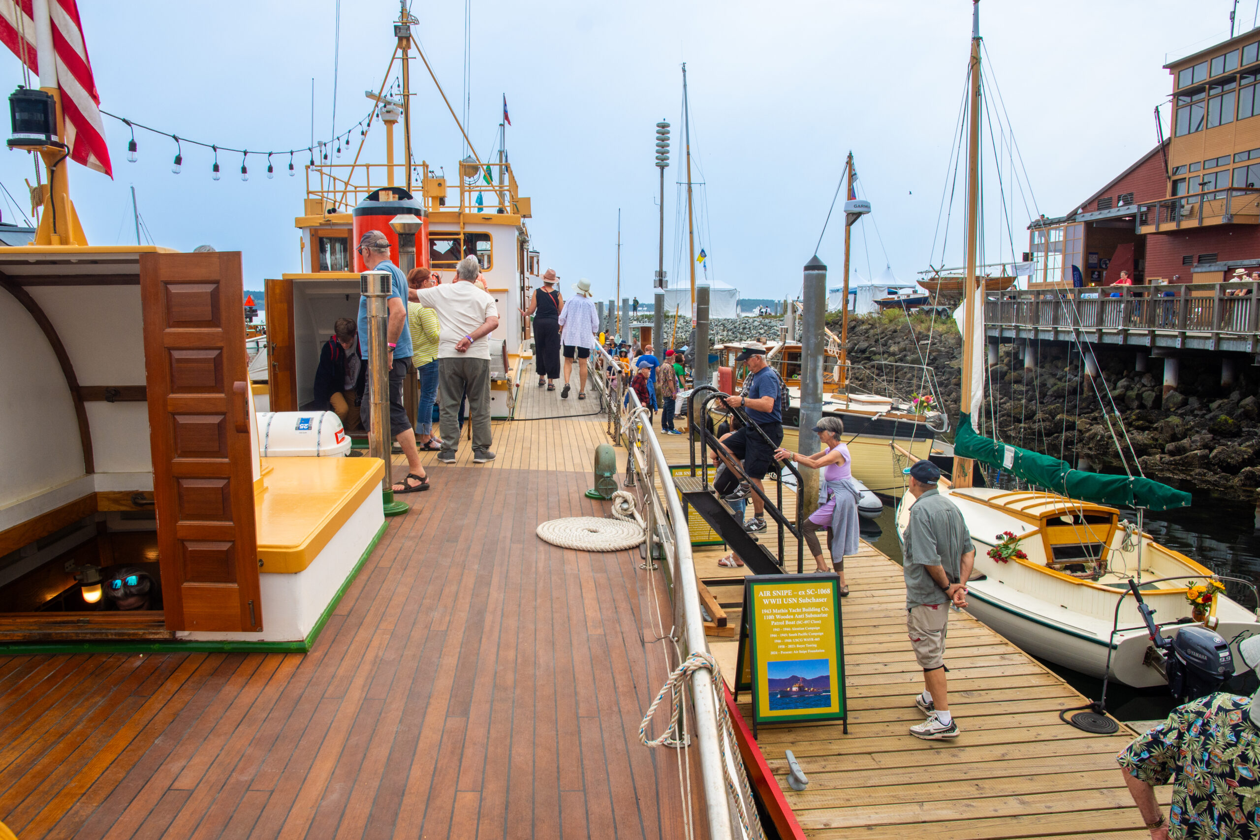 Tour the Boats - Wooden Boat Festival